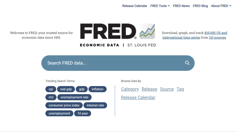 FRED｜FRED 是什麼？如何查詢總經數據？最完整的總經數據網站介紹！ - StockFeel 股感